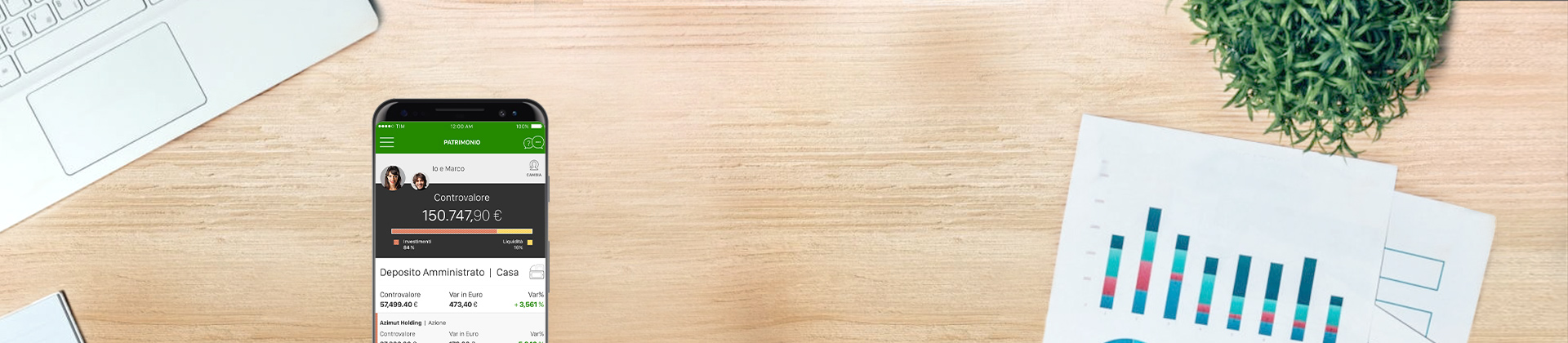 App di investimenti Intesa Sanpaolo Investo | Intesa Sanpaolo